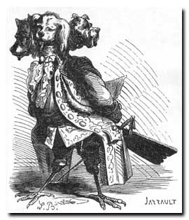 Cerbere démon gardien des enfers